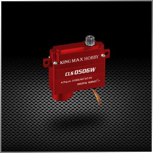 CLS0506W 9.8g 4.7kg.cm torque digital wing servo - KINGMAXHOBBY